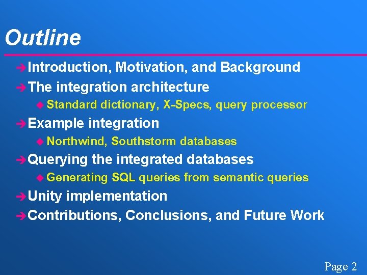 Integrating Relational Database Schemas using a Standardized Dictionary