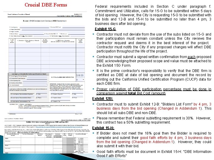 Green Tree Extension Project Federal Project Number DEMO