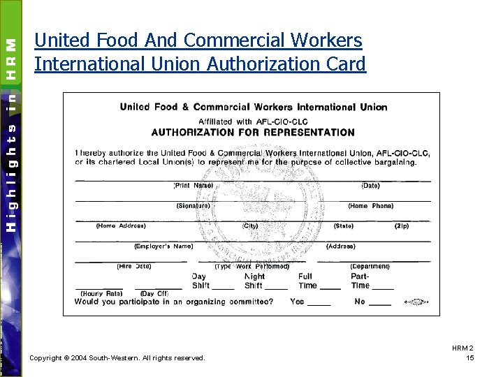 Power Point Presentation by Charlie Cook Objectives After