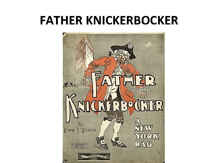 LA NEW YORK DI FINE OTTOCENTO DALLA FRONTIERA