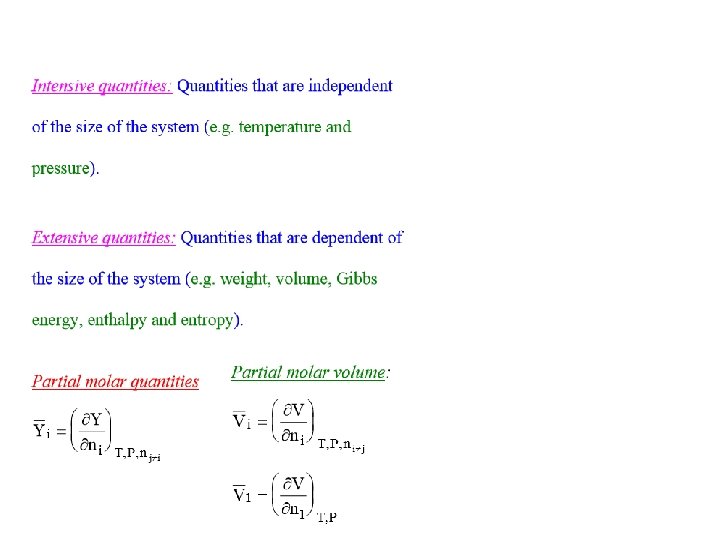 POLYMER SOLUTIONSTHERMODYNAMICS Flory Huggins Theory Liquid lattice theory