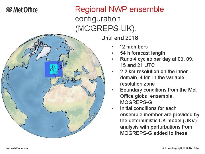 Ensemble Operational Configuration Performance and Planned Upgrades Junichi