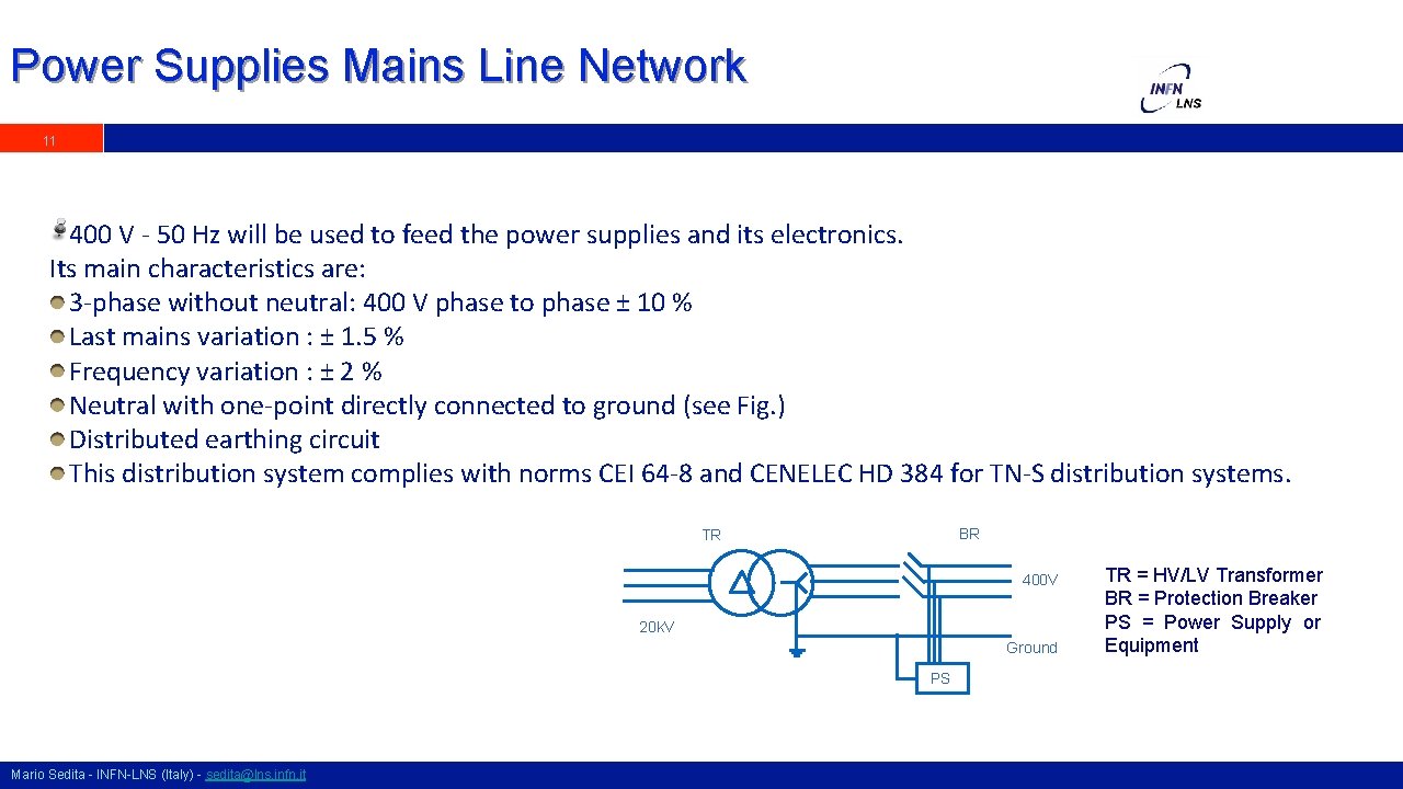 Power Supplies EMI Cabling Elimed Elimaia Technical Workshop