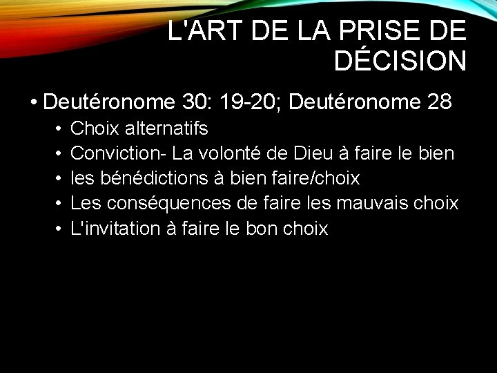 LE SERMON VANGLIQUE Pasteur Samuel TELEMAQUE LA STRUCTURE