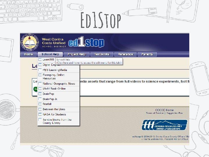 BLended Learning Online Tools for Learning at School