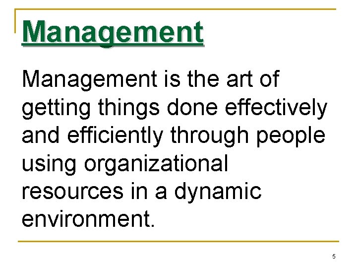 Understanding Managerial Roles Tarak Bahadur KC Ph D