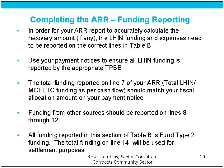2017 2018 ARR Process Submission Tips and Guidelines