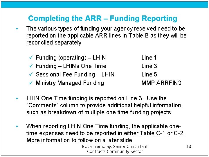 2017 2018 ARR Process Submission Tips and Guidelines