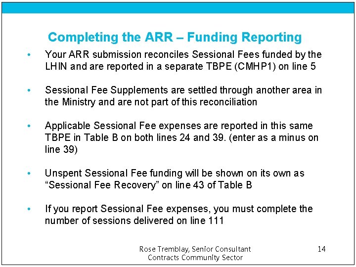 2017 2018 ARR Process Submission Tips and Guidelines