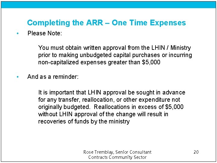 2017 2018 ARR Process Submission Tips and Guidelines