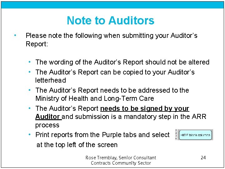 2017 2018 ARR Process Submission Tips and Guidelines