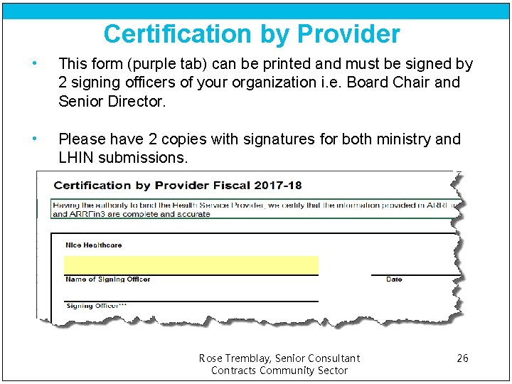 2017 2018 ARR Process Submission Tips and Guidelines