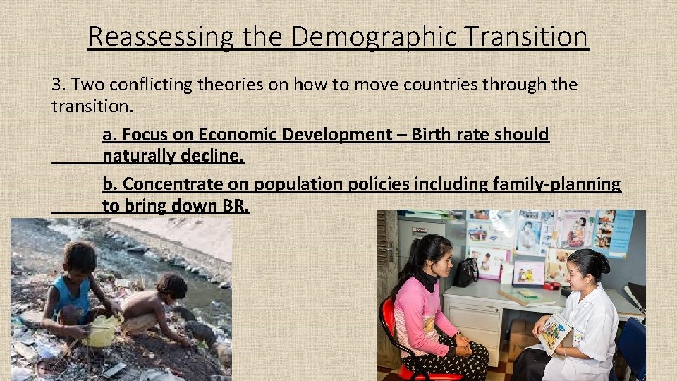 Population and Development 1 Reassessing the Demographic Transition