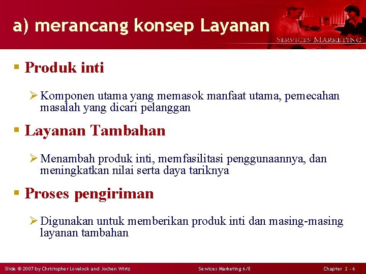 Bab 3 Mengembangkan konsep Layanan elemen inti dan
