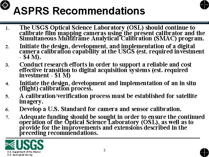 Mapping the Path to Digital Sensor Calibration USGS