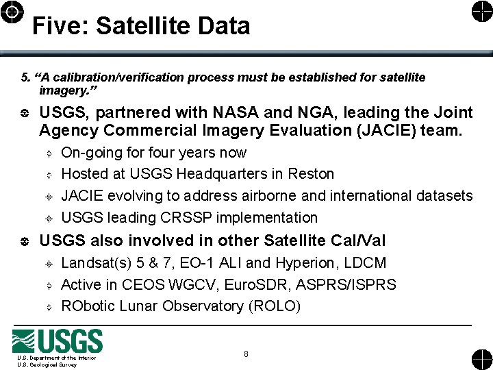 Mapping the Path to Digital Sensor Calibration USGS