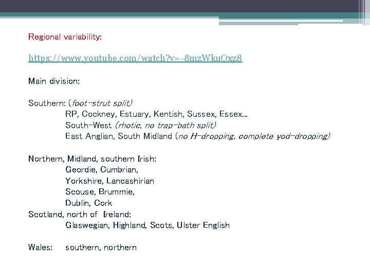ENGLISH DIALECTS AND ACCENTS Hughes A Trudgill P