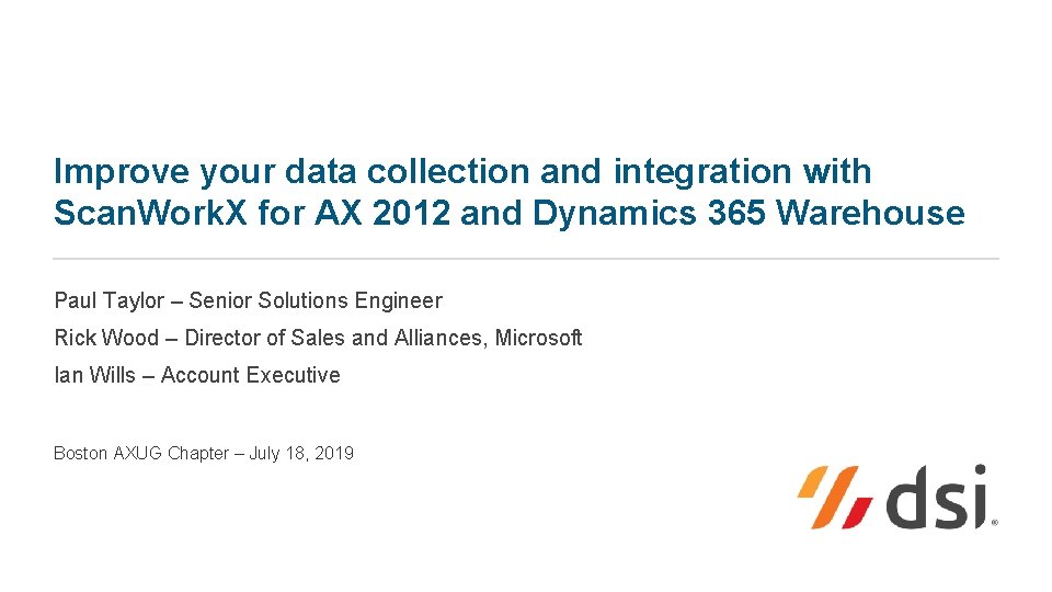 Improve your data collection and integration with Scan