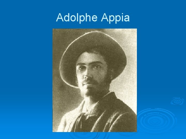 20 th Century Theatre Some Important Innovators As