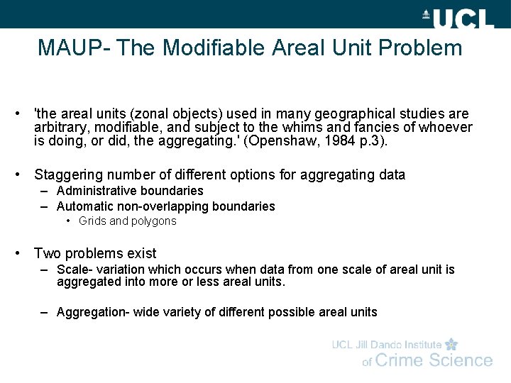 Crime Risk Models Specifying Boundaries and Environmental Backcloths
