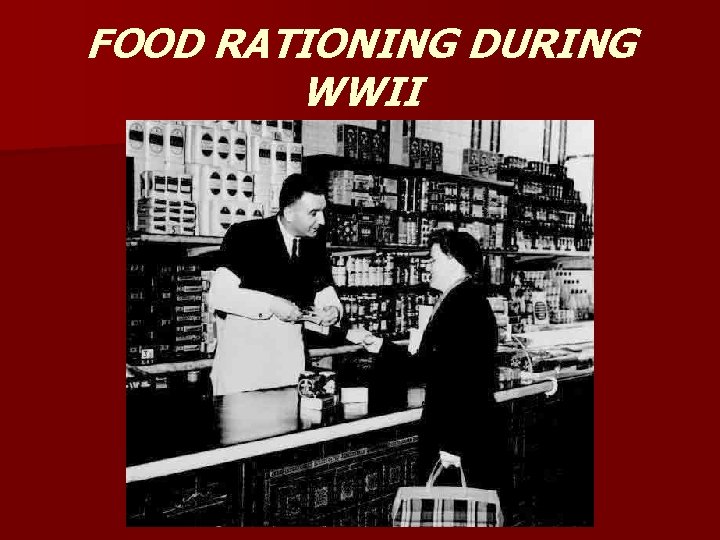 THE U S IN WORLD WAR II Chapter