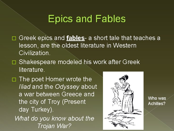 Greek Culture Chapter 8 Section 1 Greek Beliefs