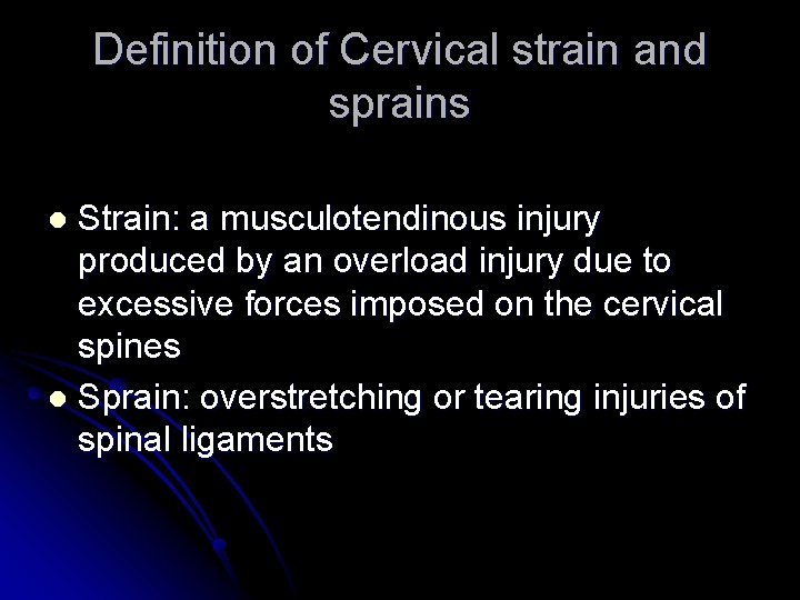 Rehabilitation of Neck Pain and Myofascial Pain Syndrome