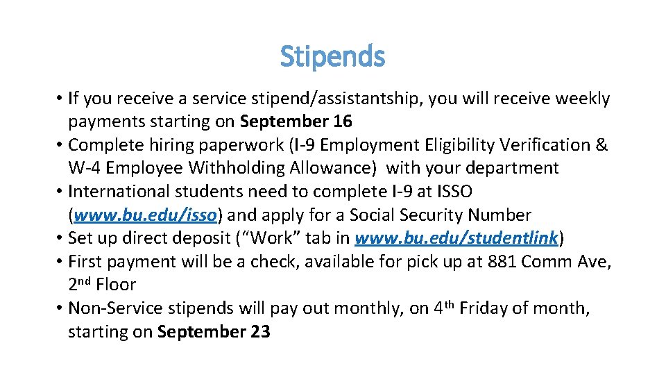 Boston University Graduate School of Arts Sciences GRS