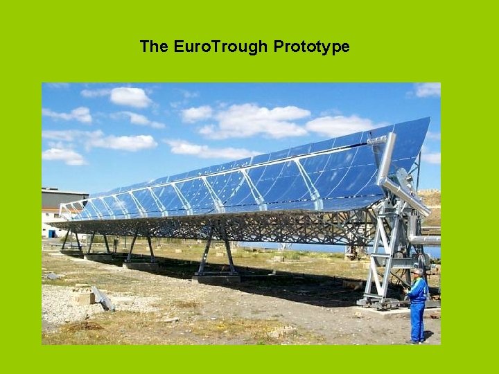 SOLAR COMPOUND PARABOLIC CONCENTRATOR TROUGHS PART I Parabolic