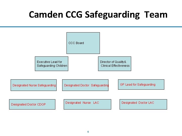 Safeguarding services for GPs in Camden Deborah Hodes