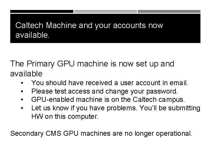 CS 179 Introduction to GPU Programming Lecture 1