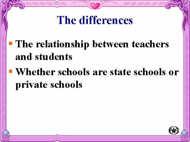 Module Two Cultural Corner Different Countries Different Schools