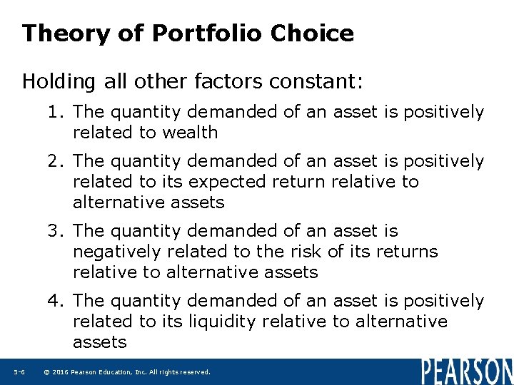 Chapter 5 The Behavior of Interest Rates Preview