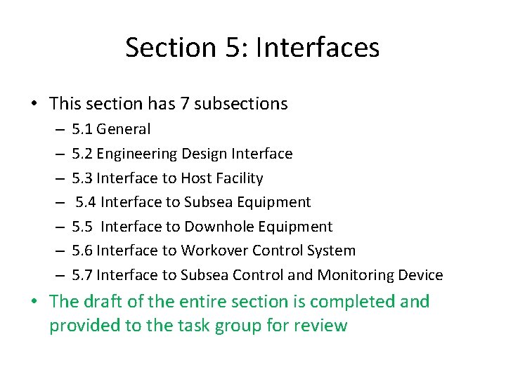 API 17 Y Subsea chemical injection system RP