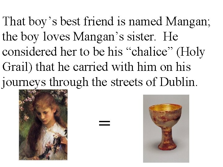 Araby By James Joyce Once Upon a time