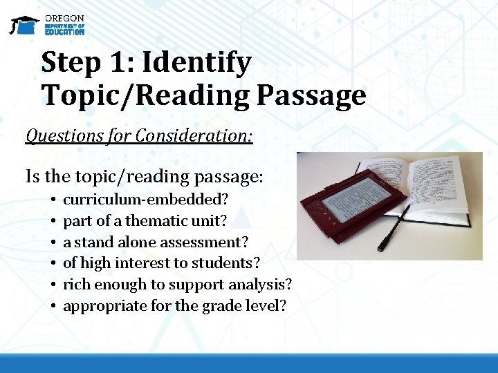 Essential Skills Reading Work Samples Development Scoring and