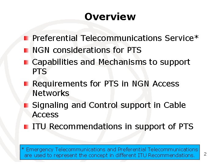FORUM ON NEXT GENERATION STANDARDIZATION Colombo Sri Lanka