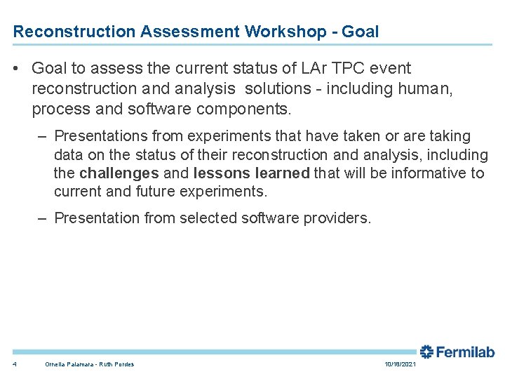 Summary of LAr TPC Reconstruction Assessment and Requirements