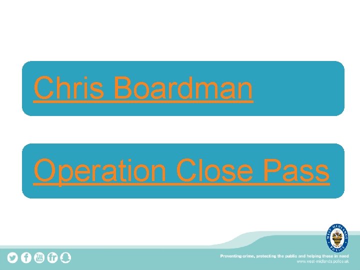 Give Space Be Safe PC Steve Hudson PC