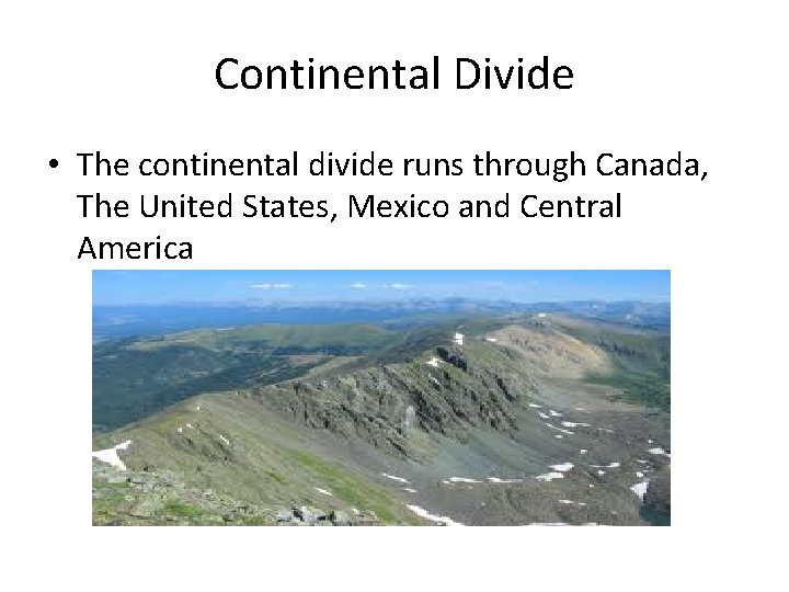 Watersheds and River Systems Jennifer Naples Environmental Science