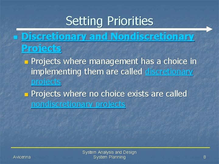 System Planning Overview of Feasibility Mr Ahmad AlGhoul