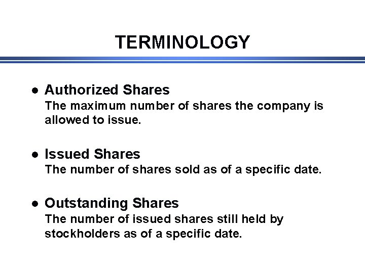 CORPORATION l A business organized as a legal