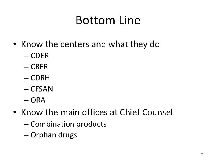 History of FDA and Related Regulatory Agencies Gretchen