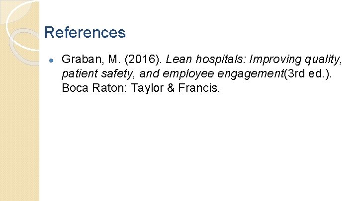 Lean Hospitals Improving Quality Patient Safety and Employee
