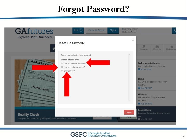 Gafutures org Overview Topics Objective Branding New Features