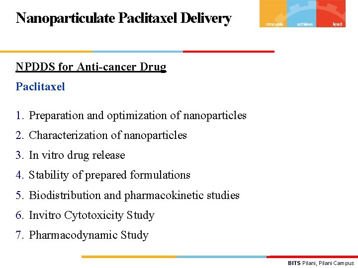 Nanoparticulate Drug Delivery Systems for Modified Tissue Distribution