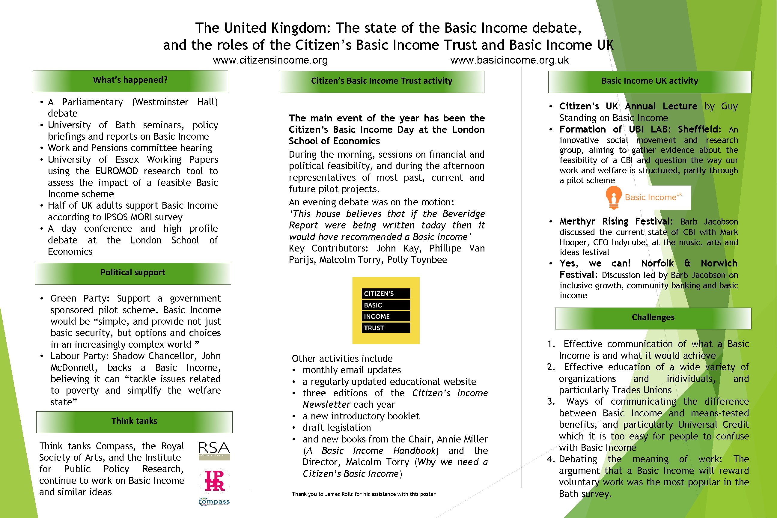 The United Kingdom The state of the Basic