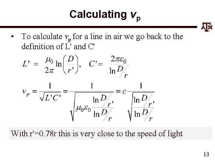 ECEN 667 Power System Stability Lecture 3 Electromagnetic