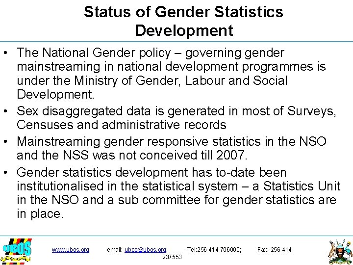 MEASURING ASSET OWNERSHIP FROM A GENDER PERSPECTIVE CURRENT