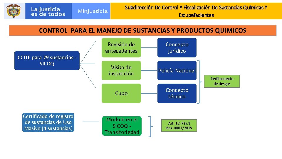 Subdireccin De Control Y Fiscalizacin De Sustancias Qumicas